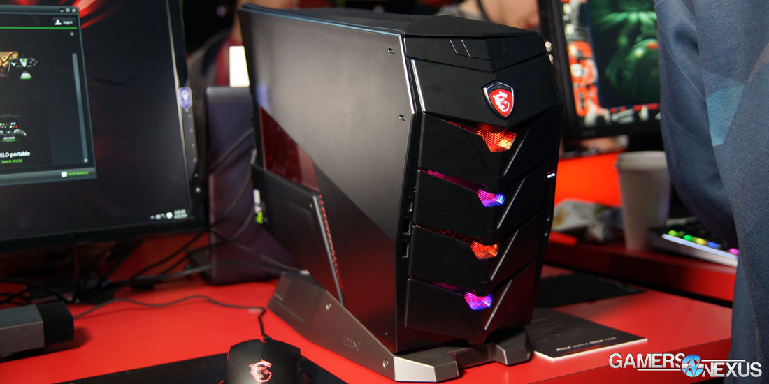 MSI Aegis Unbuild, Initial Analysis, & Tear-Down | GamersNexus