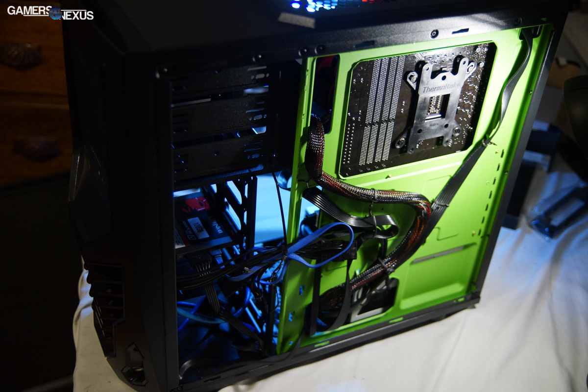 RAIDMAX Cobra Gaming Case Benchmark-Review | GamersNexus - Gaming PC ...