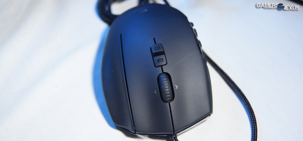 Logitech G600 MMO Gaming Mouse Review | GamersNexus - Gaming PC Builds ...