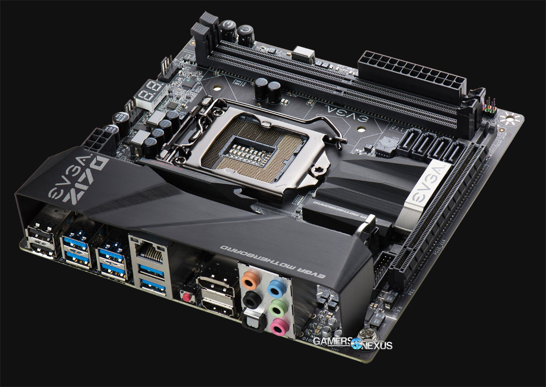 New Shots of EVGA Z170 Boards Reveal Rear I/O | GamersNexus - Gaming PC ...