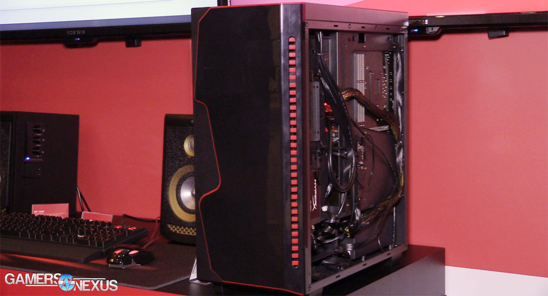 Rosewill Gungnir & Nighthawk 117 Case Specs at CES | GamersNexus ...