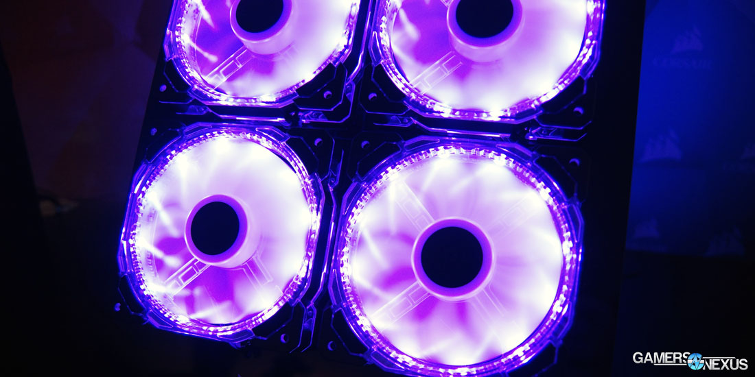 Corsair's Mag-Lev Fans & Updated 400C Case | GamersNexus - Gaming PC ...